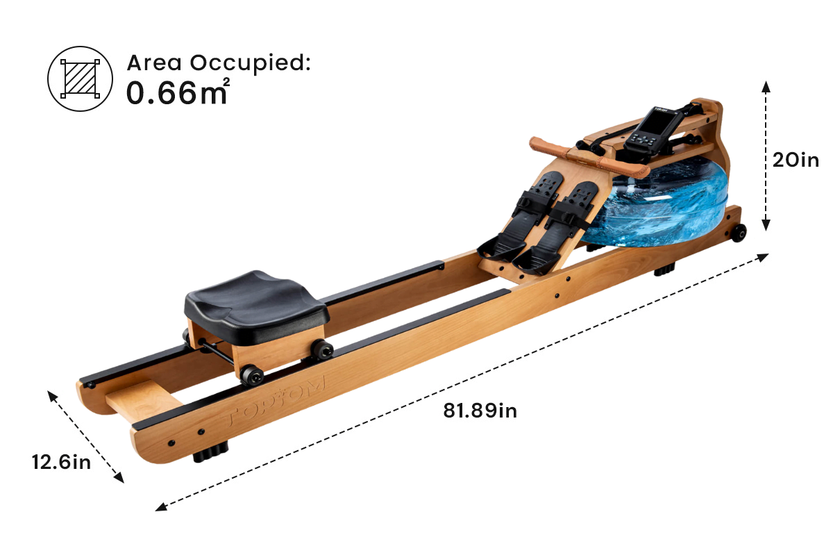 Topiom Wasser-Rudergerät V2 Pro mit TM3